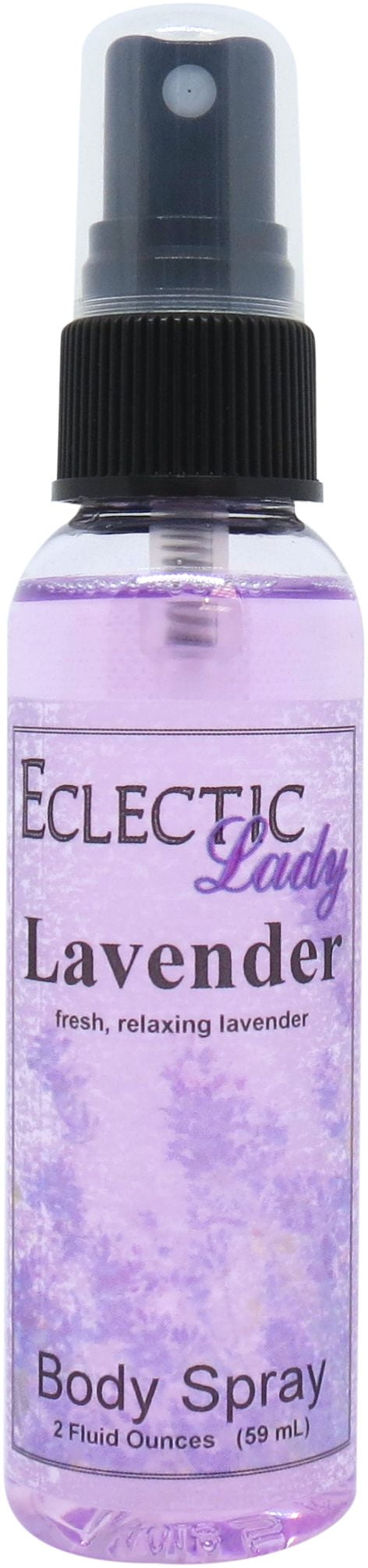 Lavender Body Spray, Eclectic Lady, Hydrating Mist, Unisex, 2 oz ...