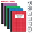 Better Office Quad-Ruled Composition Book, 4x4 Grid, 80 Sheets ...