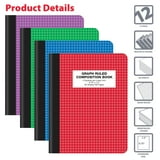Better Office Quad-Ruled Composition Book, 4x4 Grid, 80 Sheets ...