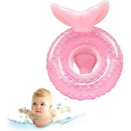 YDJKET Baby Swim, Baby Float, Baby Mermaid Pool Seat, Child Swim Ring ...