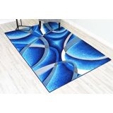 Planet Rugs Premium 3D Thick Abstract Indoor Area Rug 2305 Ocean Blue 6 ...