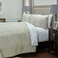 Rizzy Home Adela Ivory Quilt 106" x 92" - Walmart.com