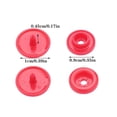 100Sets Resin Button Colorful Sewing Button Fasteners For Kid Clothing ...