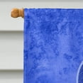 Dark Blue Ribbon for Colon Cancer Awareness Flag Canvas House Size ...