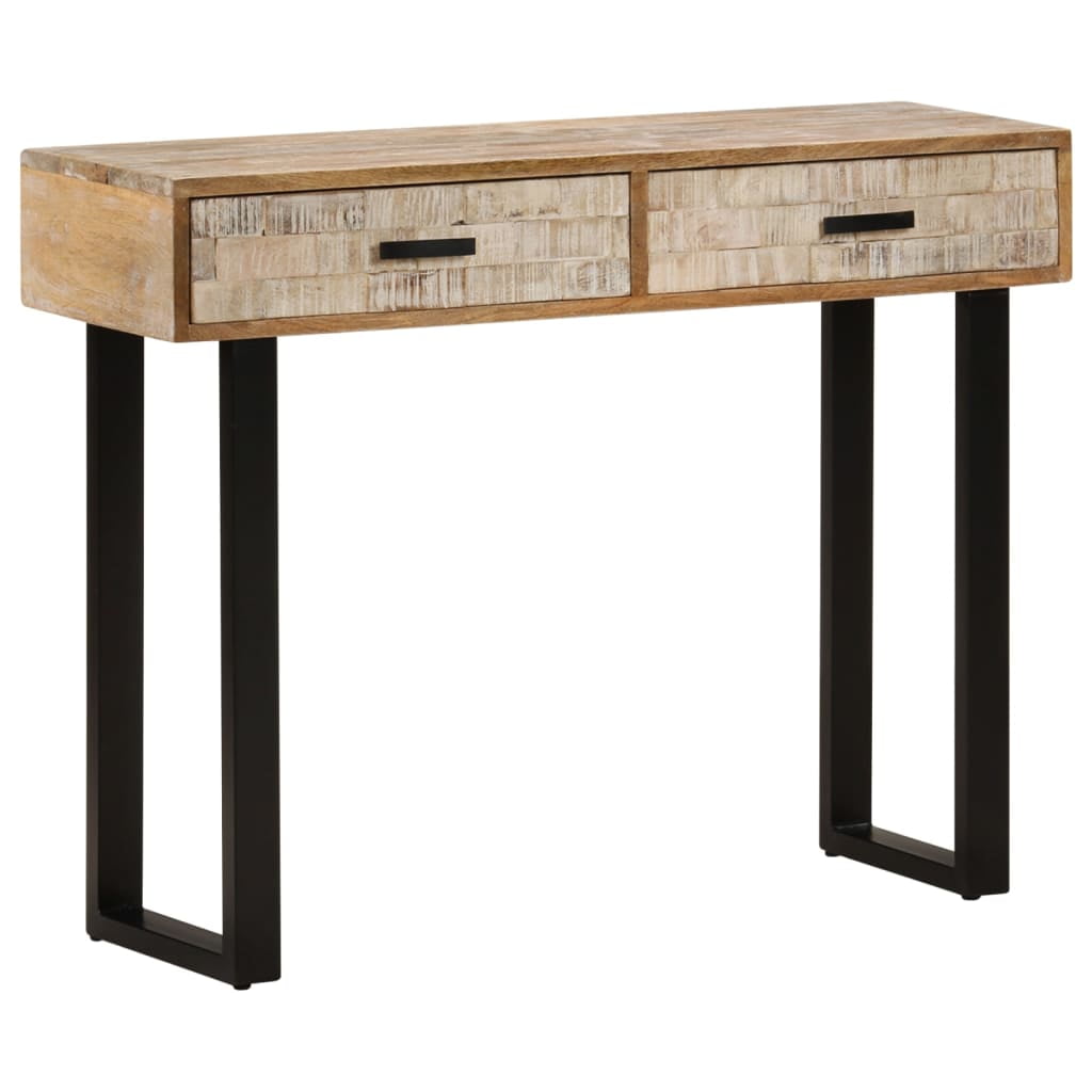 Click here for Vidaxl Console Table 100x30x75 Cm Solid Mango Wood prices