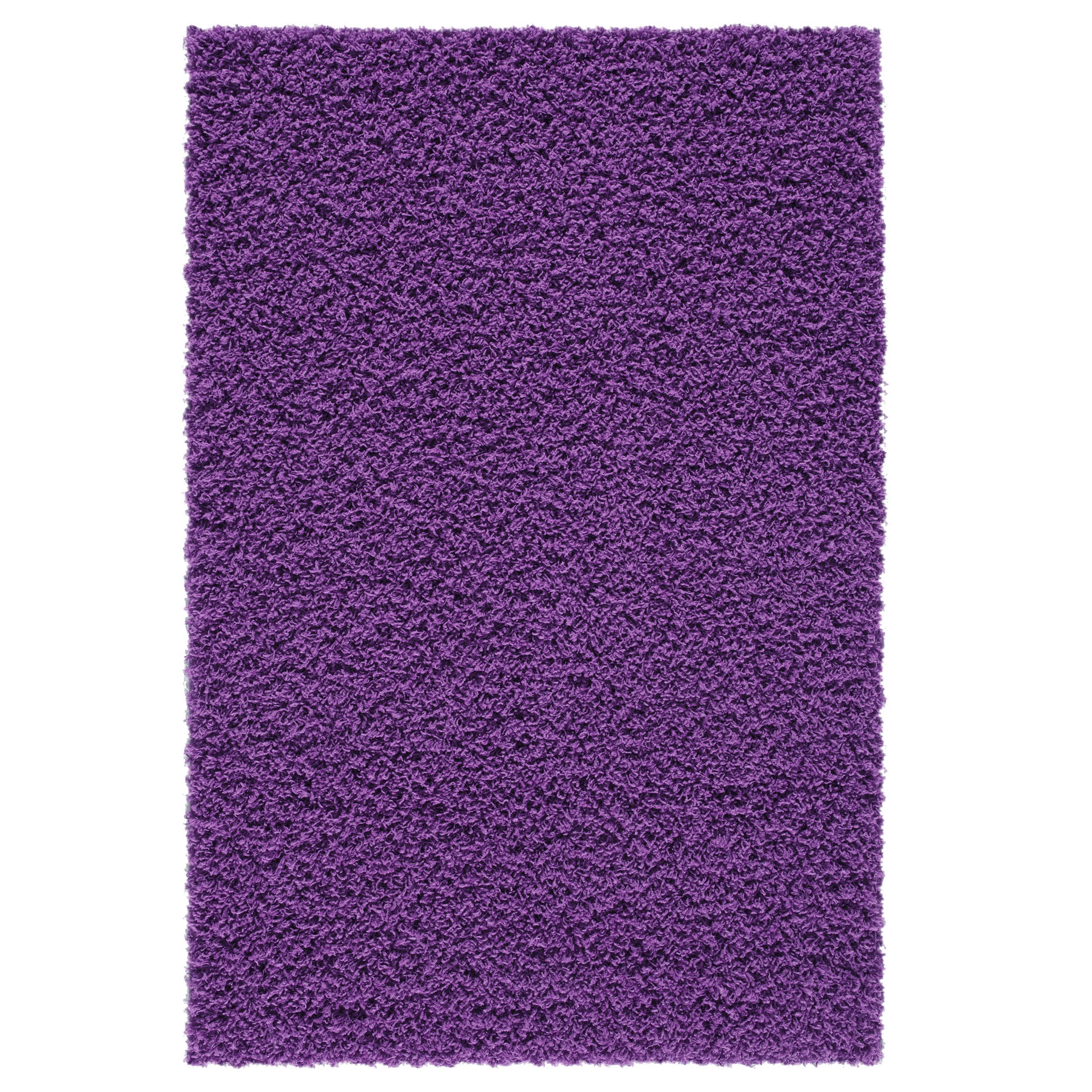 Your Zone Solid Textured Polyester Shag Rug Collection, Multiple Sizes ...
