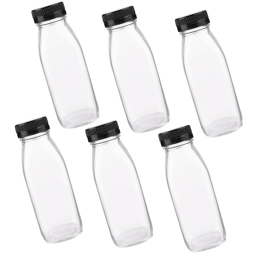 Click here for Estbridge 6 Pcs Glass Juice Bottle Jars With Lids... prices