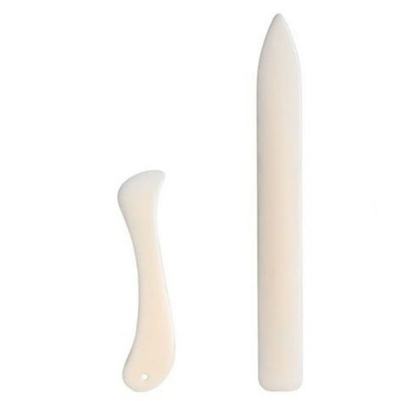 Trayknick 2Pcs/Set DIY Paper Leather Crafts Plastic Folder Creaser ...