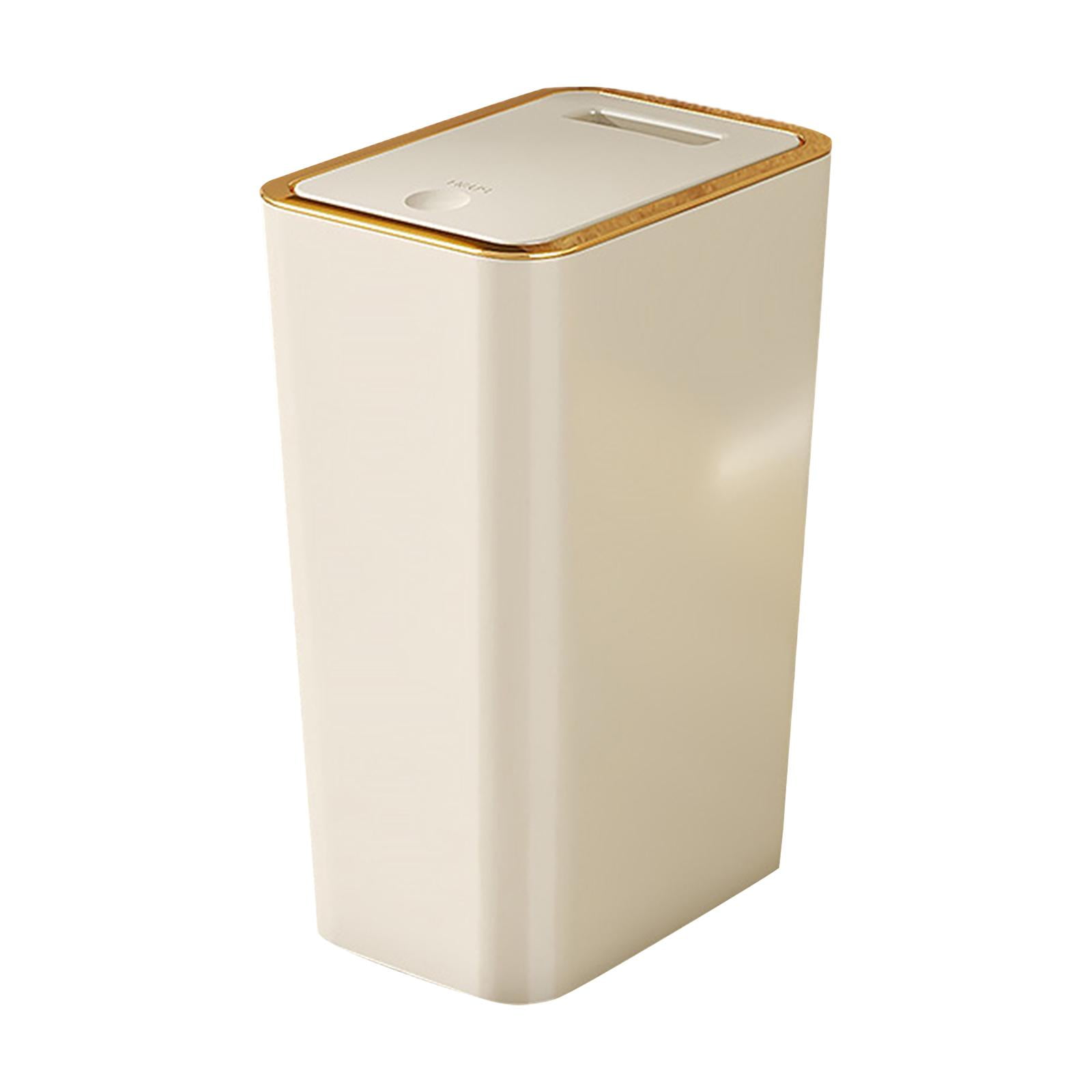 Click here for Tnarru Rectangular Dustbin Trash Can With Lid Kitc... prices