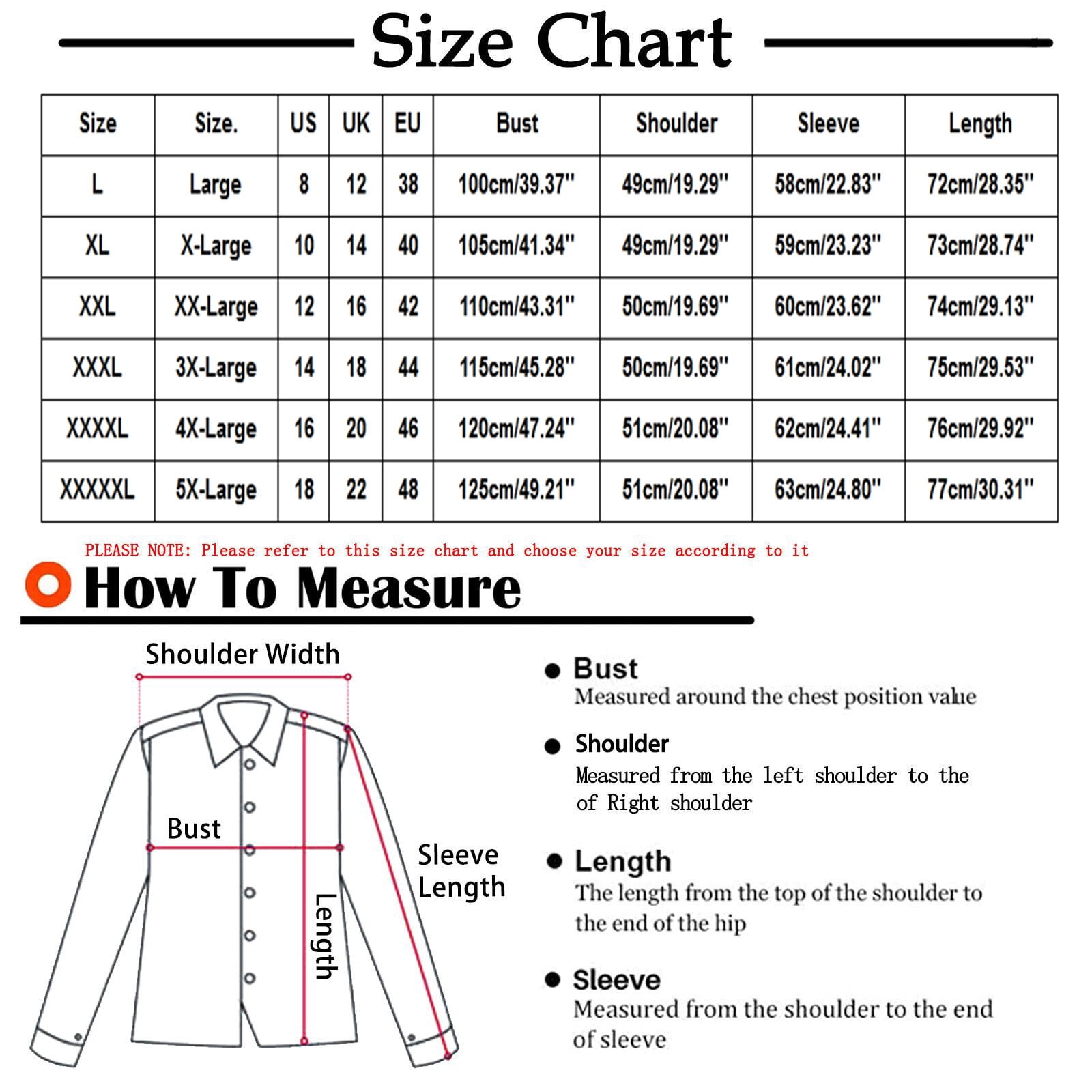 Shoulder Measurement Men