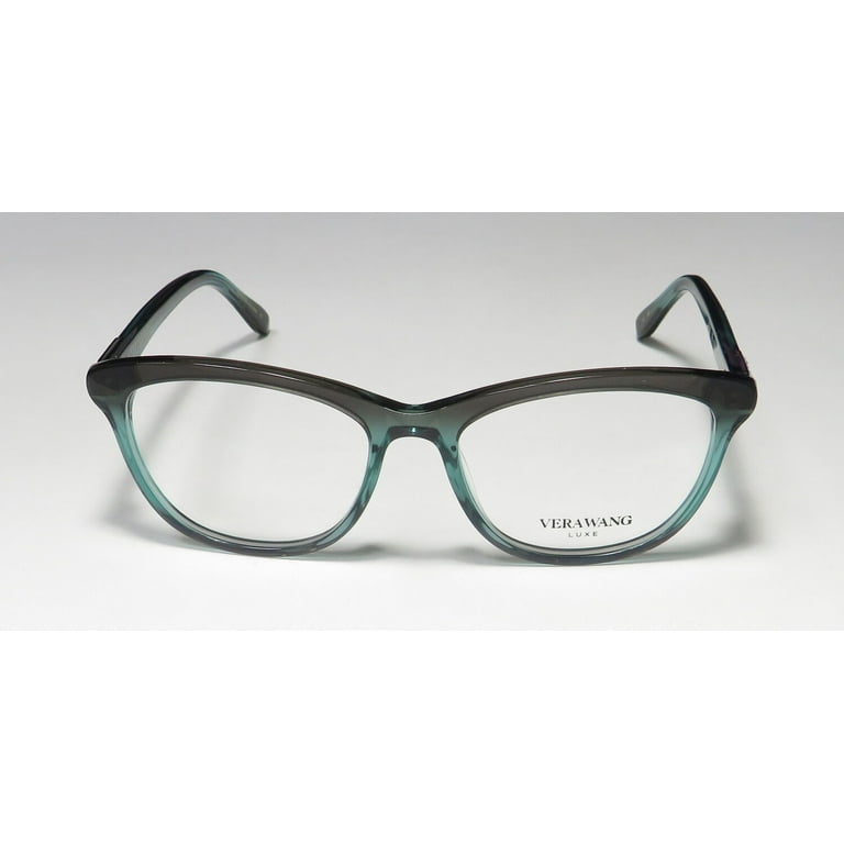 NEW VERA WANG LUXE FRIGG WOMENS/LADIES CAT EYE FULL-RIM TEAL NEW VERA WANG LUXE FRIGG WOMENS/LADIES CAT EYE FULL-RIM TEAL