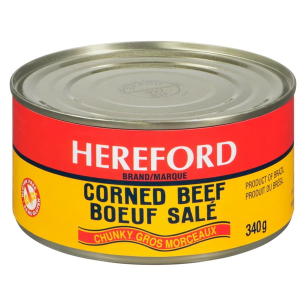 Hereford Corned Beef Chunky, 340g - Walmart.ca