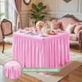 2 Packs Square Tablecloths 34x34 Inch, Stretch Fitted Small Square ...