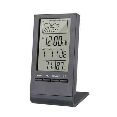 greenhouseuuk Digital Clock Temperature Humidity Indoor Outdoor Battery ...