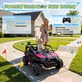 Joyracer 800W 24V Ride on Toys UTV for Kids, 2-Seater, 4WD Power Car ...