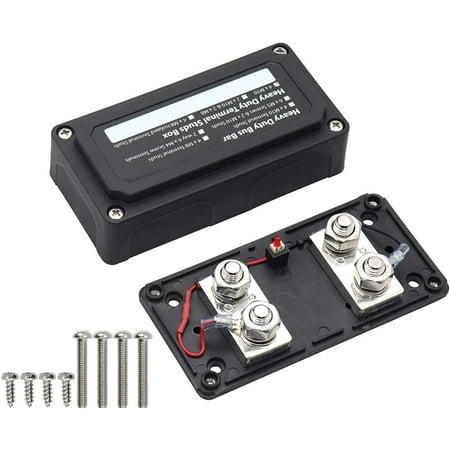 Sepeda ANL Fuse Distribution Block,Heavy Duty Bus Bar Box with 3/8in ...