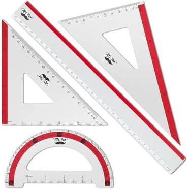 Mr. Pen- Protractor, 9 Pc Protractor Set, Protractor Ruler - Walmart.com