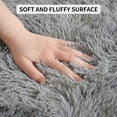 Lochas Soft Modern Area Rugs Fluffy Living Room Carpets for Children ...