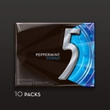 5 GUM Peppermint Cobalt Sugar Free Chewing Gum, 15 Pieces (20 Pack ...