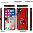 For Apple iPhone 13 Pro (6.1") Shockproof Hybrid Dual Layer PC + TPU ...