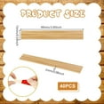 1 Set 40Pcs 2 Sets Mini Wood Floor Sticker Dollhouse Furniture ...