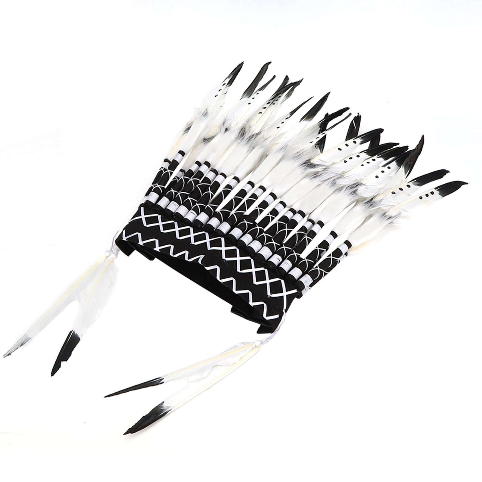 Sombrero De Plumas Indio, Tocado De Nativo Americano Tocado De Indio ...