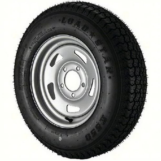 Loadstar 3S465 14" ST205/75D-14 K550 Bias Tire & Chrome Directional ...