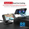 Cooled Docking Station for Switch 2, 4K@144Hz HD Output, Dual Fan ...