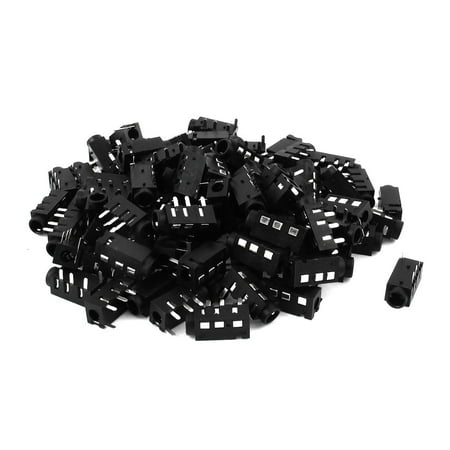 100Pcs PCB Mount 3.5mm Female 4 Pole DIP Stereo Audio Jack Connector ...