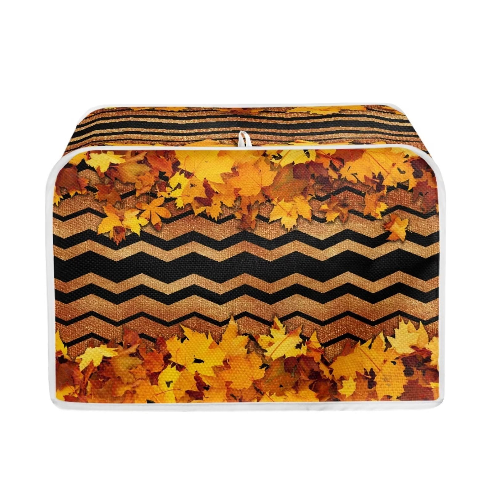Suhoaziia Toaster Covers 2-Slice Wide Slot Decorative,Foldable Fall ...