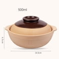 Ceramic Casserole Soup Stock Pot Oven Safe Kitchen Stock Pot with Lids ...