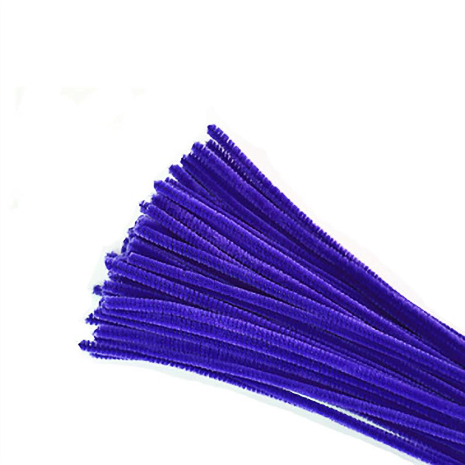 100 PCs Pipe Cleaner, Chenille Wire Colourful Pipe Cleaners for ...