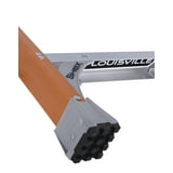 Louisville Heavy Duty Fiberglass Step Ladder with 300lb Capacity and ...