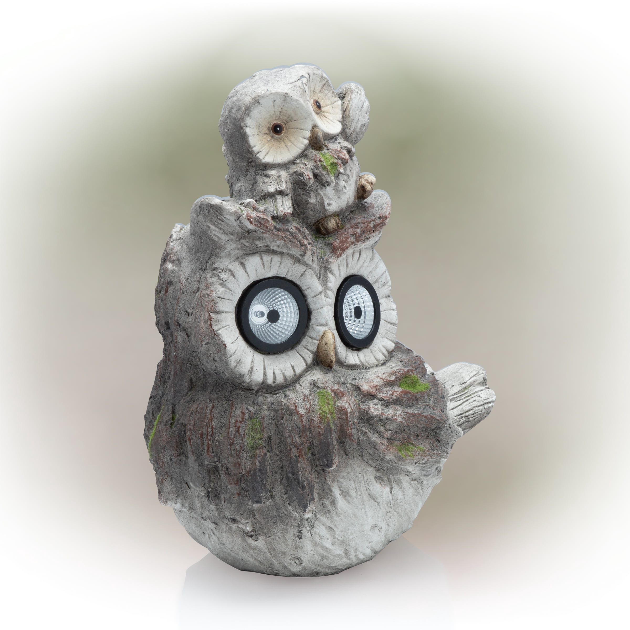Smart Solar Bright Eyed Owl Clipart