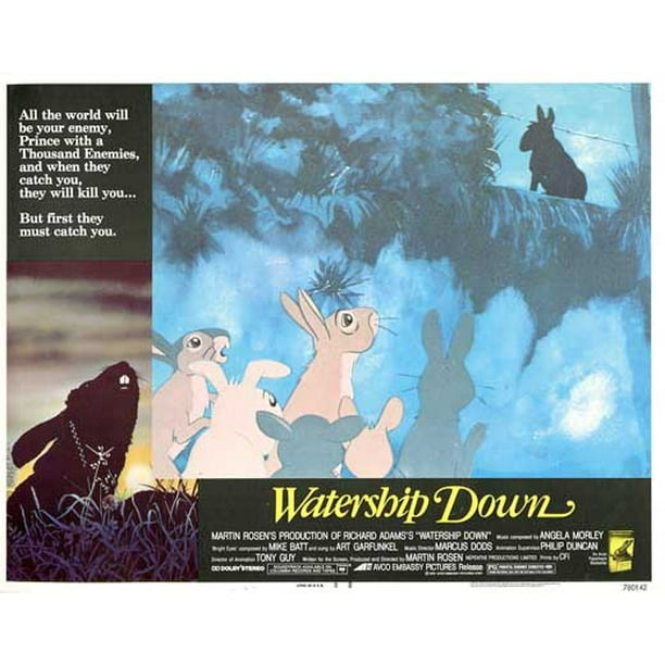 Watership Down - movie POSTER (Style D) (11" x 14") (1978) - Walmart ...