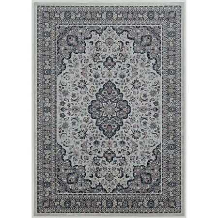Elite Collection Cream/Grey Area Rug 3.3x5 - Walmart.com