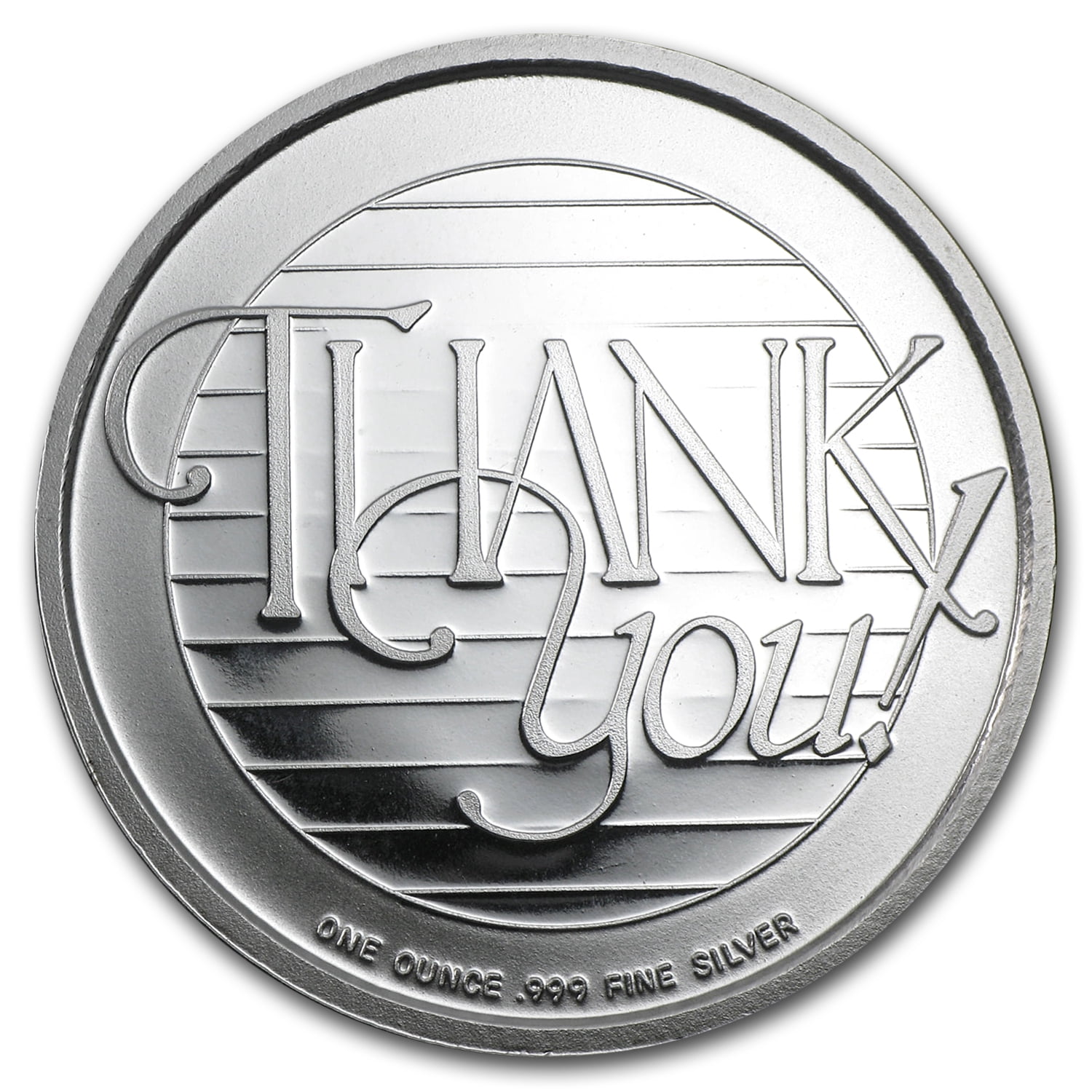 1 oz Silver Round - Thank You - Walmart.com
