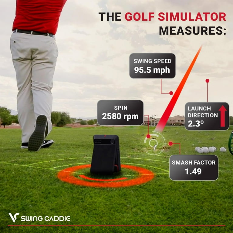 Voice Caddie Caddie SC4 Portable Golf Simulator and Launch Voice Caddie Caddie SC4 Portable Golf Simulator and Launch