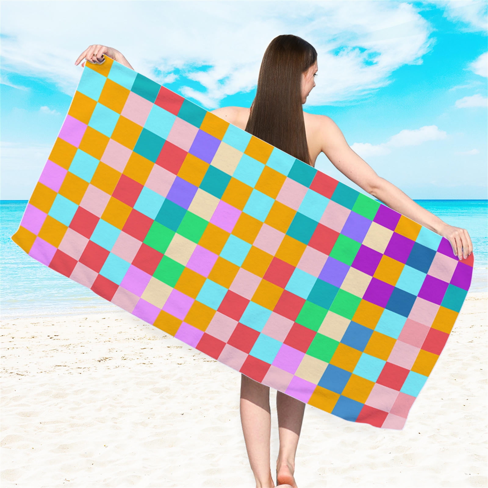 Click here for Dvkptbk Bath Towels Beach Essentials Double-Sided... prices