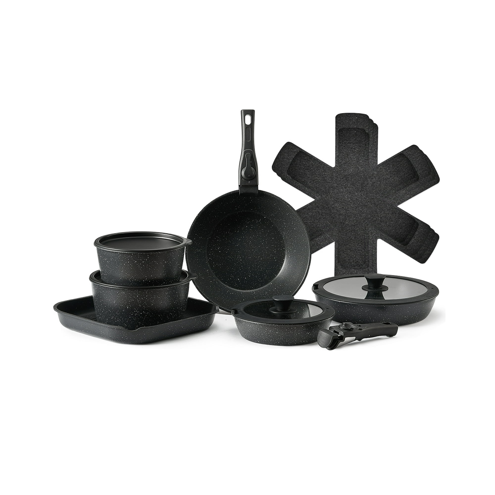 Click here for Vevor 17 Piece Pots And Pans Set Granite Nonstick... prices