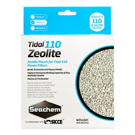 Seachem Tidal 110 Zeolite Aquarium Filters, 12.6 Oz - Walmart.com