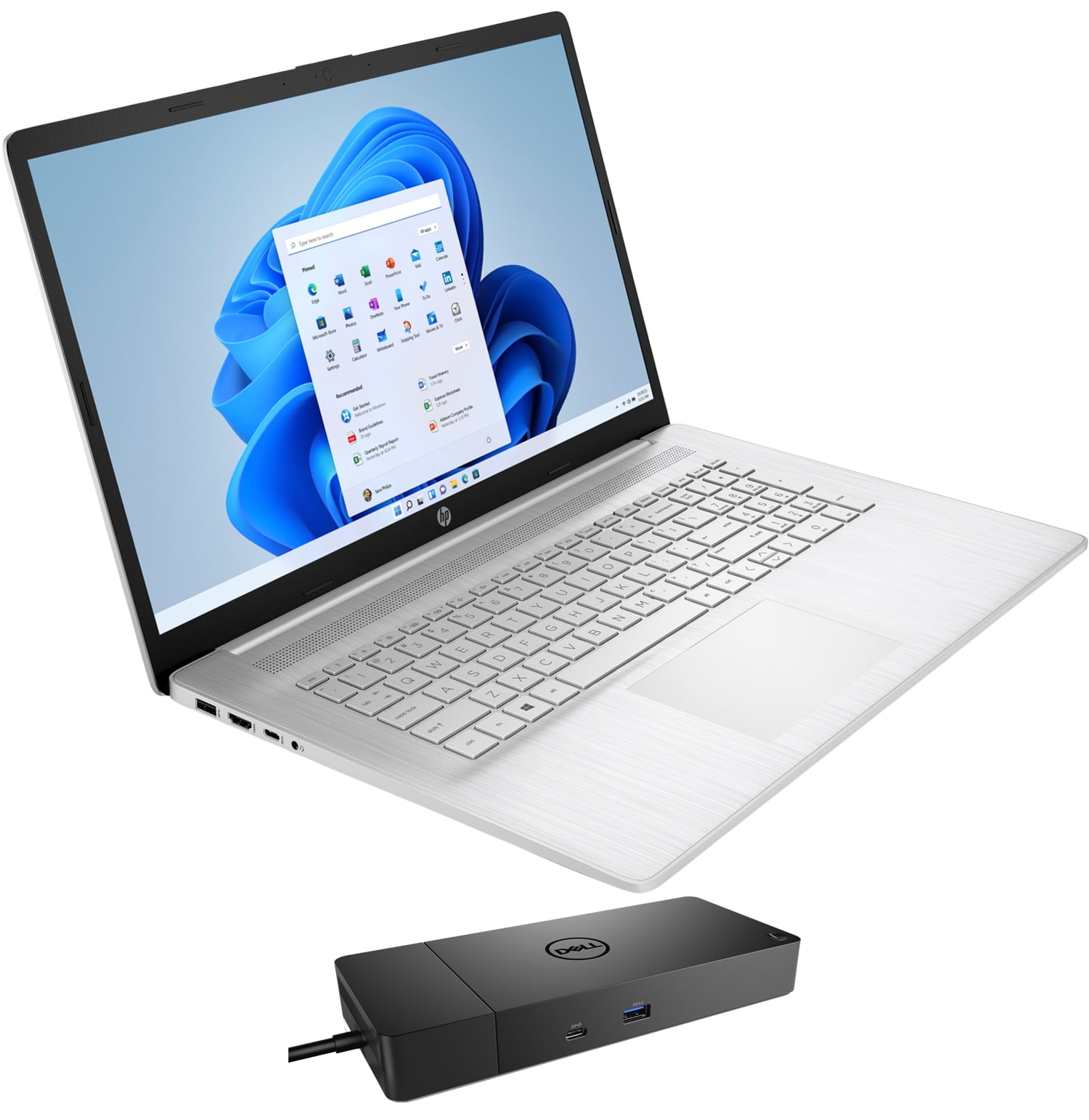 HP 17z-cp000 Home/Business Laptop (AMD Ryzen 5 5500U 6-Core, 17.3in ...