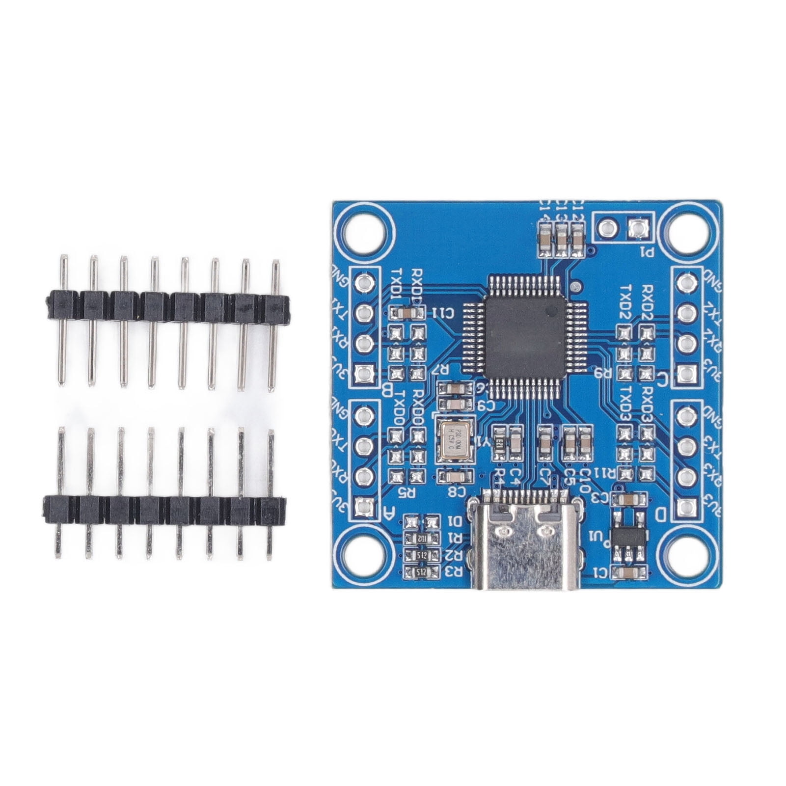 Uadme Módulo USB A TTL, USB A Módulo TTL De 4 Vías CH9344 Velocidad De ...