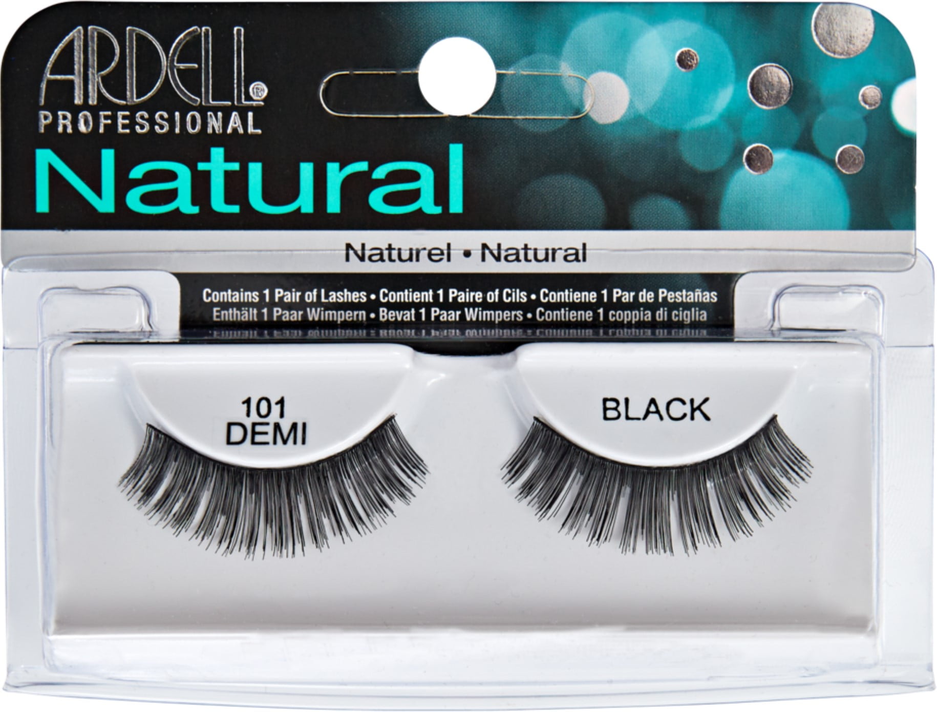 6 Pack - Ardell Fashion Lashes, [101] Demi Black 1 pair - Walmart.com