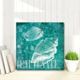 Shell Bubbles I Gallery-Wrapped Canvas Wall Art, 16x16 - Walmart.com