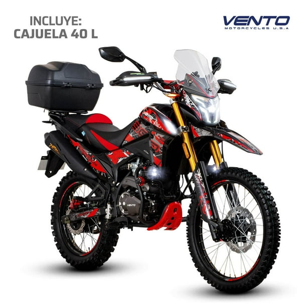 Motocicleta Doble Propósito Vento Crossmax 300 Rally TRX Negro 2026 ...