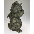 Pacific Giftware Garden Dragon Dabbing Statue, 10 Inch Tall Decorative ...