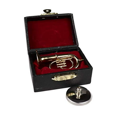 Dselvgvu Copper Miniature Baritone Horn with Stand and Case Mini ...