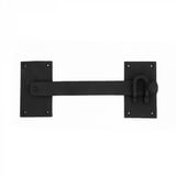 Black Iron Gate Flip Latch 12" Large Antique Two Sided Flip Locks Rust ...
