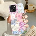 Christian Bible Verse Collage Phone Case - Aesthetic Religious Art Case ...